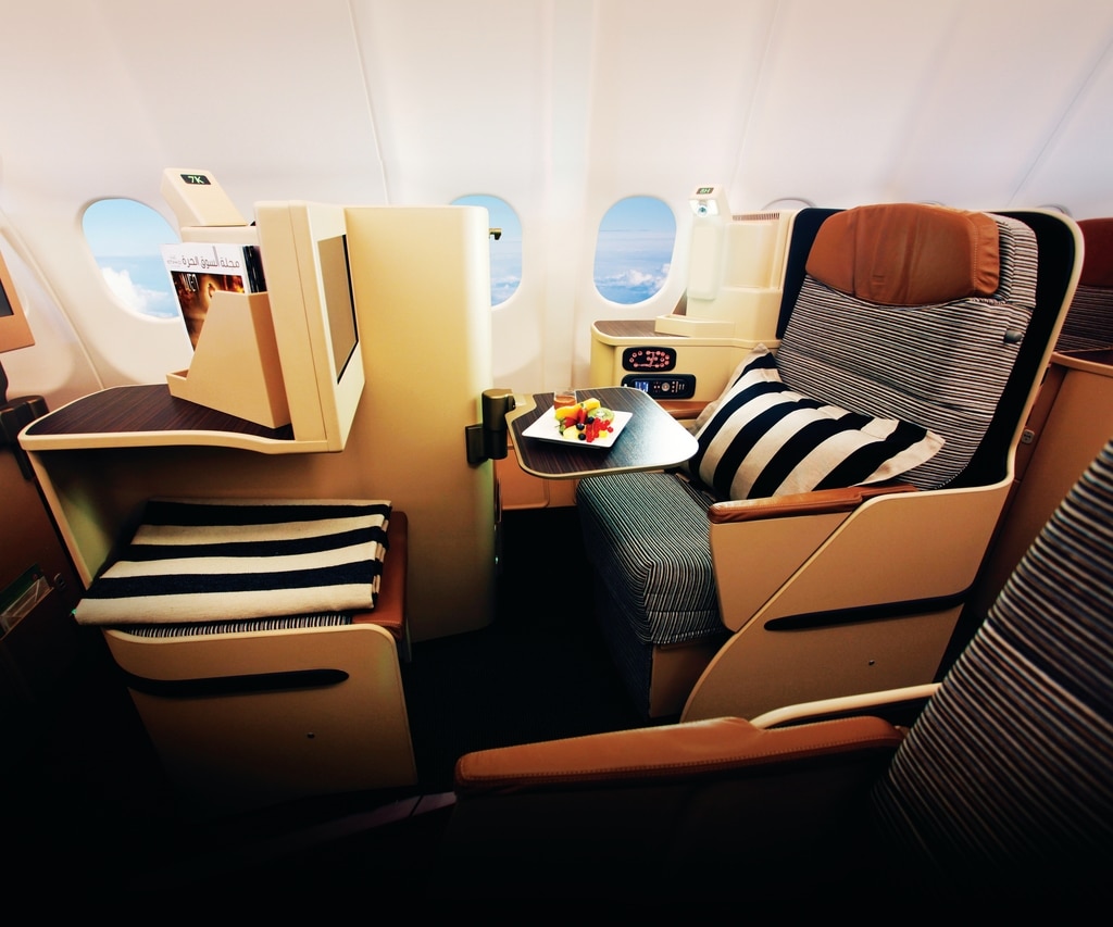 EY BC Seat - First Class Flyer