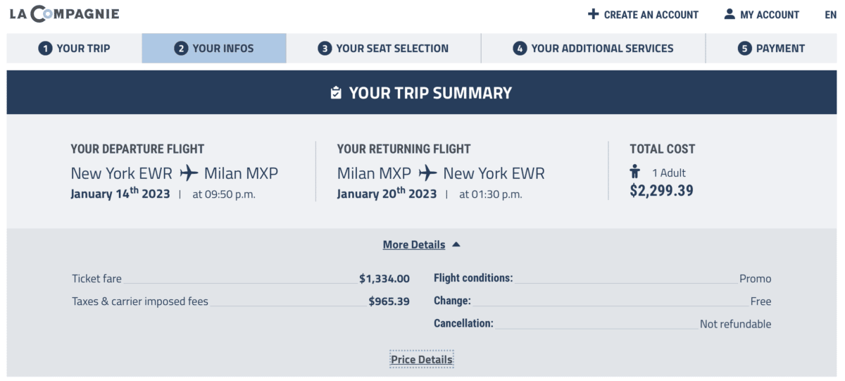 Italy: New Business Class Fares from $2,299 to $3,100 R/T - First Class ...